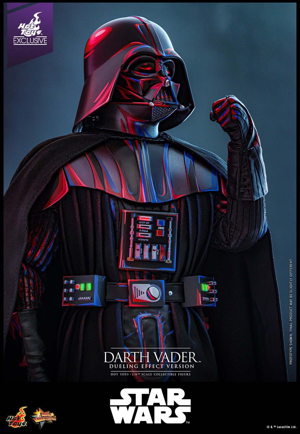 Darth Vader Dueling Effect Sixth Scale Figure | Star Wars Collectible ...